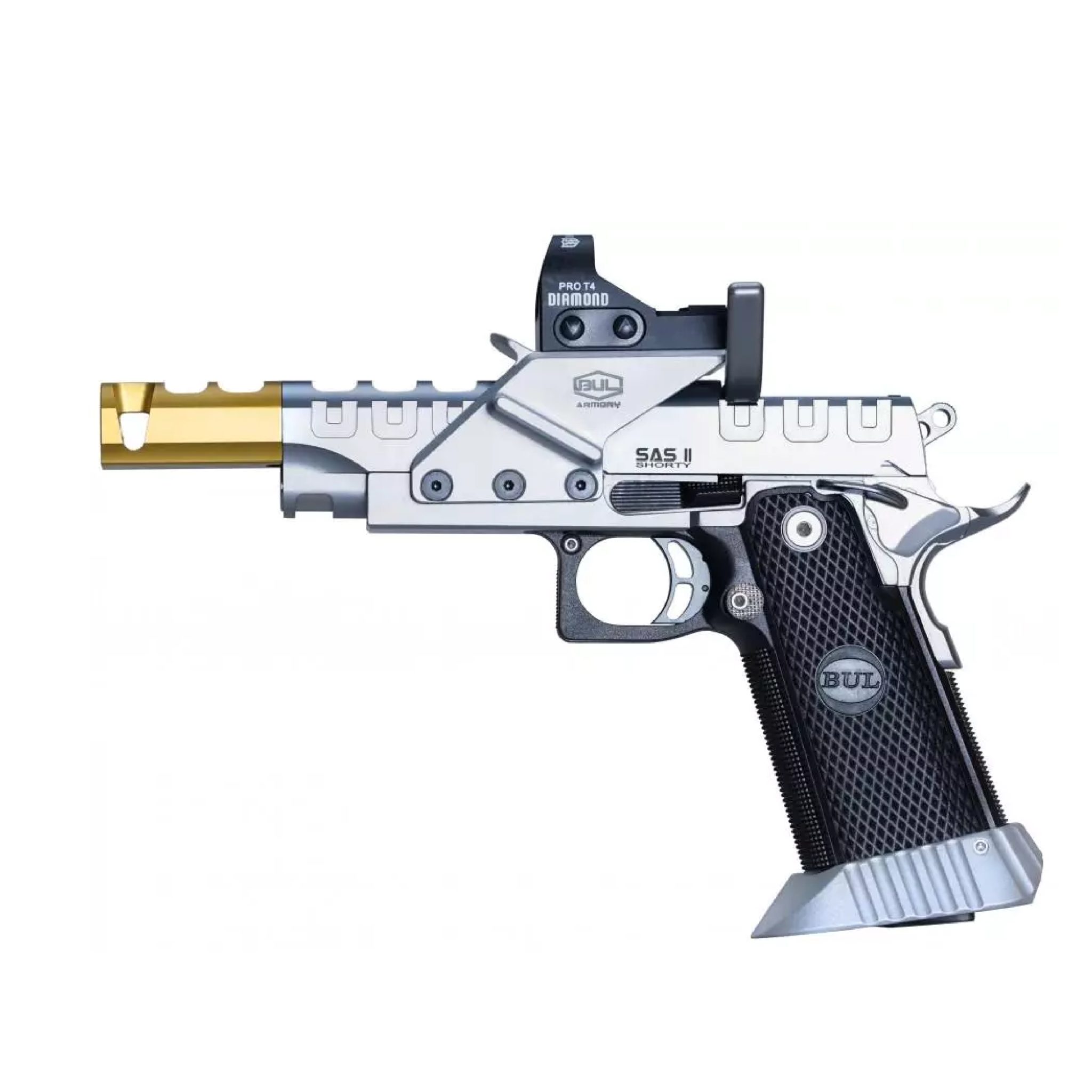 BUL ARMORY SAS II UR SHORTY INOX CALIBRE 9MM - ARMERIA DEL POZO